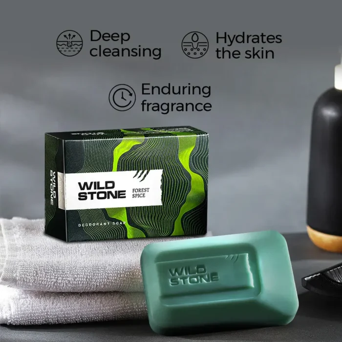 Wild Stone Forest Spice Deodorant Soap (100g | India) | Bangladesh